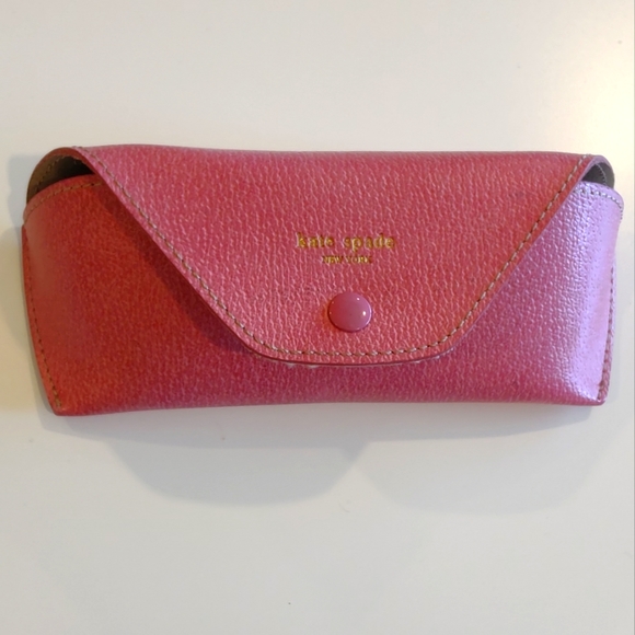 kate spade | Accessories | Authentic Vintage Kate Spade Pink Leather ...